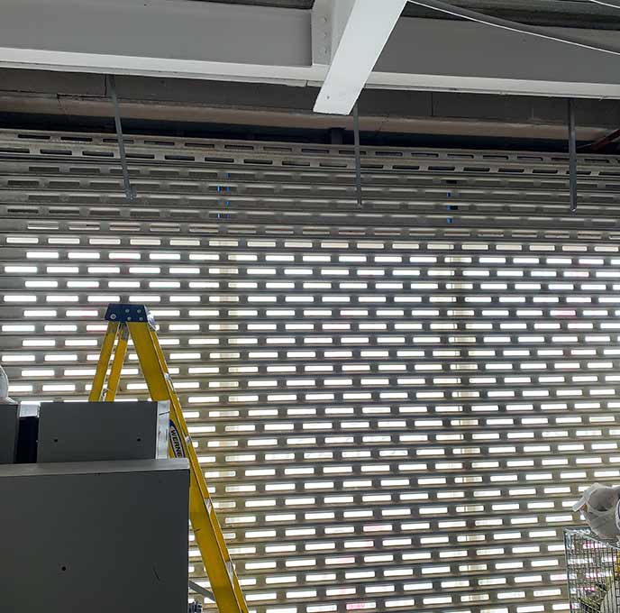 Punched Roller Shutter – Shutters Repair London