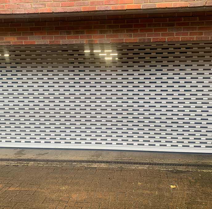 Punched Roller Shutter – Shutters Repair London