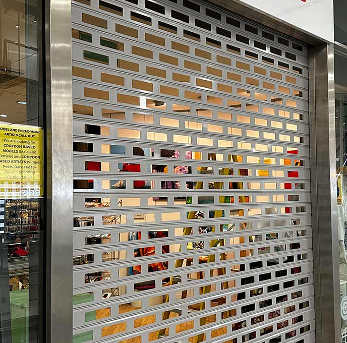 Punched Roller Shutter – Shutters Repair London