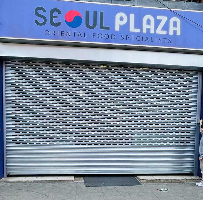 Punched Roller Shutter – Shutters Repair London